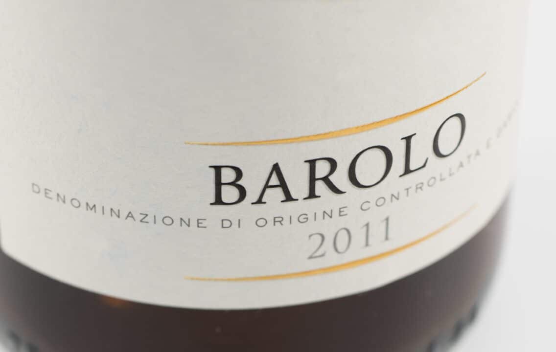 Barolo red wine