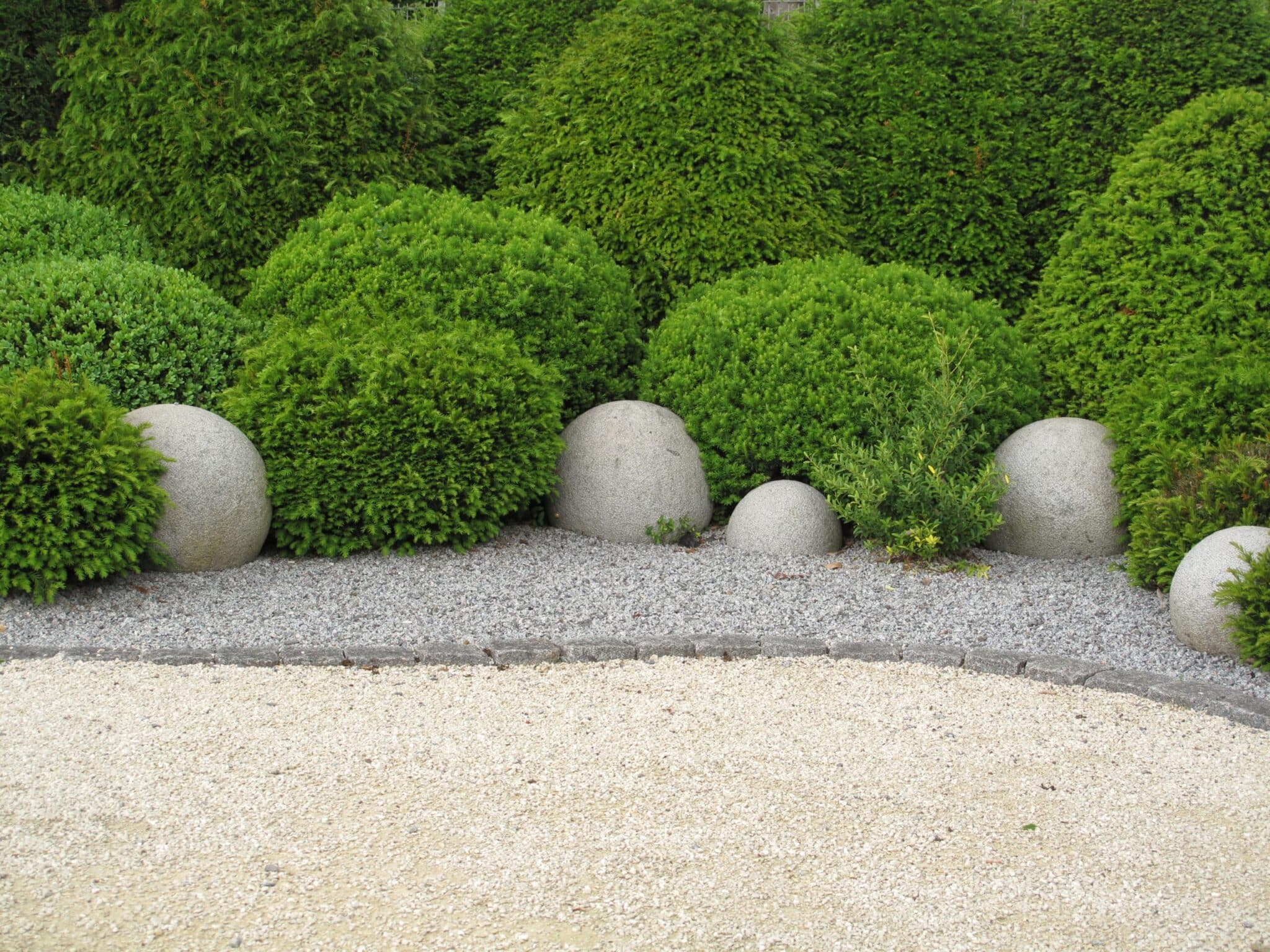 Stone Gravel Garden Designs Reuben's Landscapes Club Tropicana